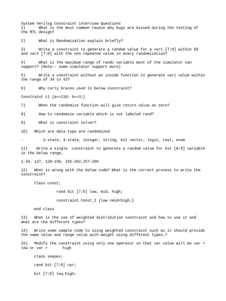 Interview Pdf Method Computer Programming Class Computer Programming
