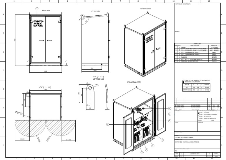 220602-D-1320_RevB_GAD__Water_Fire-Fighting_Locker_Type_III_(1) | PDF