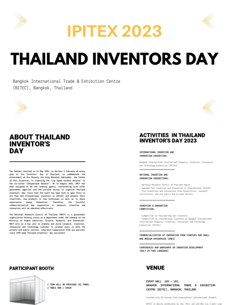 Briefing Ipitex 2023 | PDF | Thailand | Bangkok