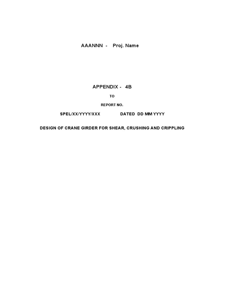 Appendix - 4B | PDF | Bending | Buckling