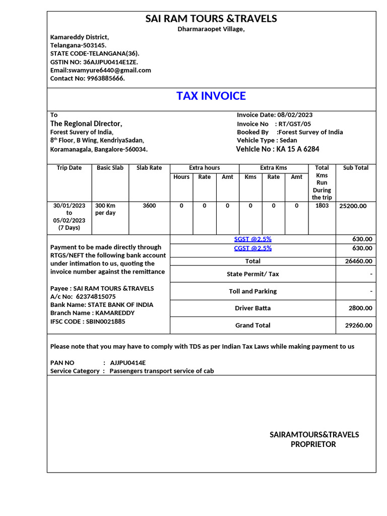 Bill Format | PDF | Economies | Taxes