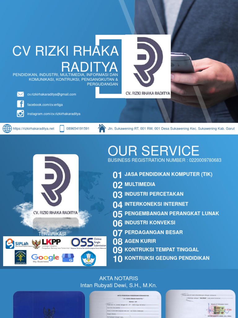 Profile CV Rizki Rhaka Raditya | PDF