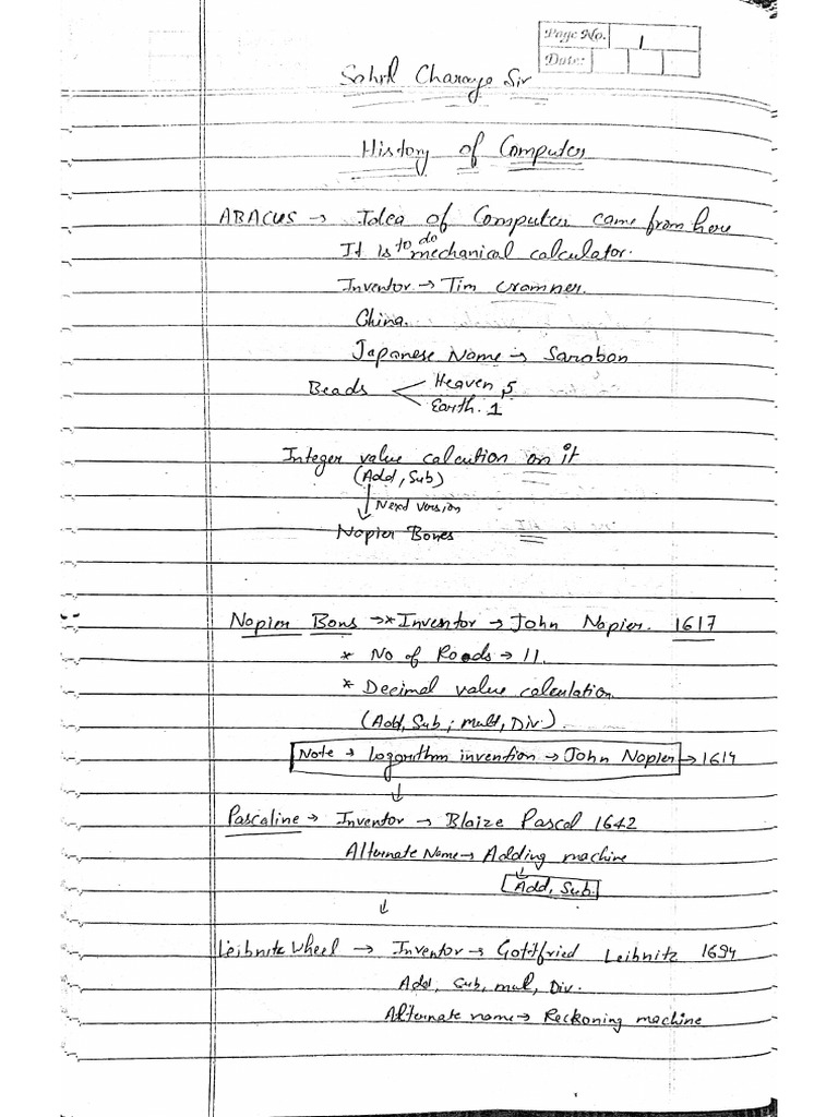 Computer Notes Sahil Charaya | PDF