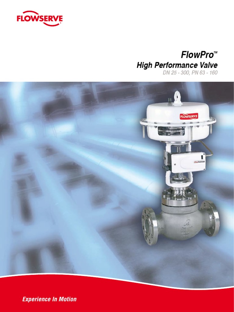 Flowserve Flowpro V724 | PDF | Valve | Screw