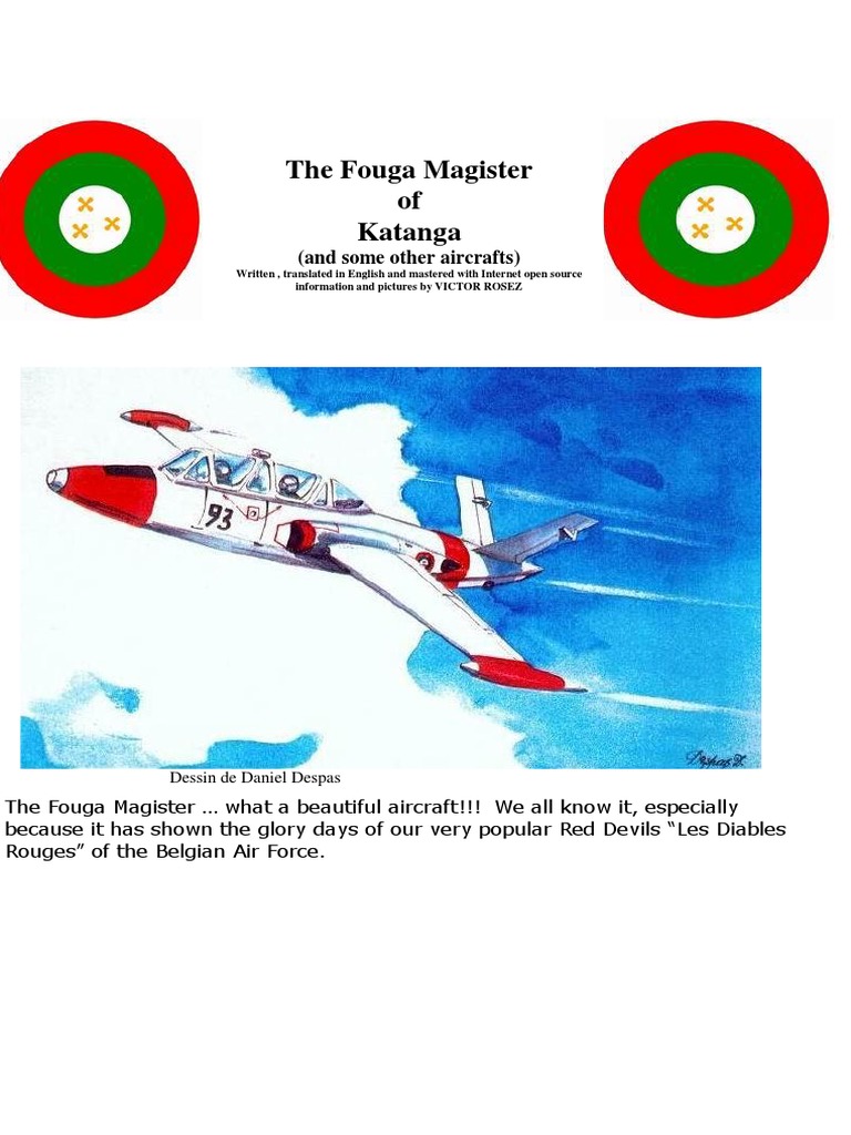 The Fouga Magister English Version | PDF | Military | Aviation