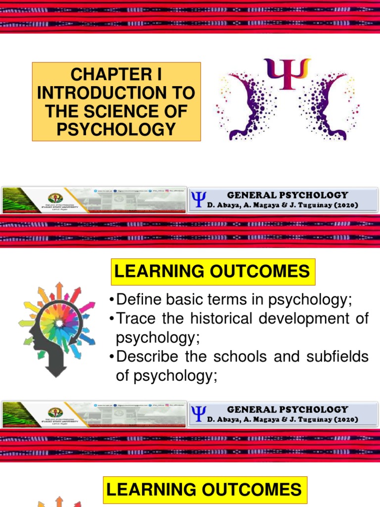 Chapter 1 - Introduction To The Science of Psychology | PDF ...