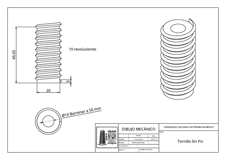 Tornillo Sin Fin | PDF