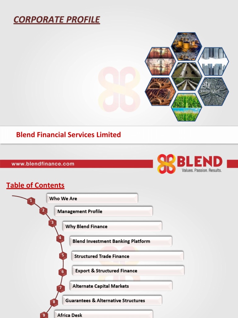 Blend Financial Services Overview | PDF | Syndicated Loan | Loans