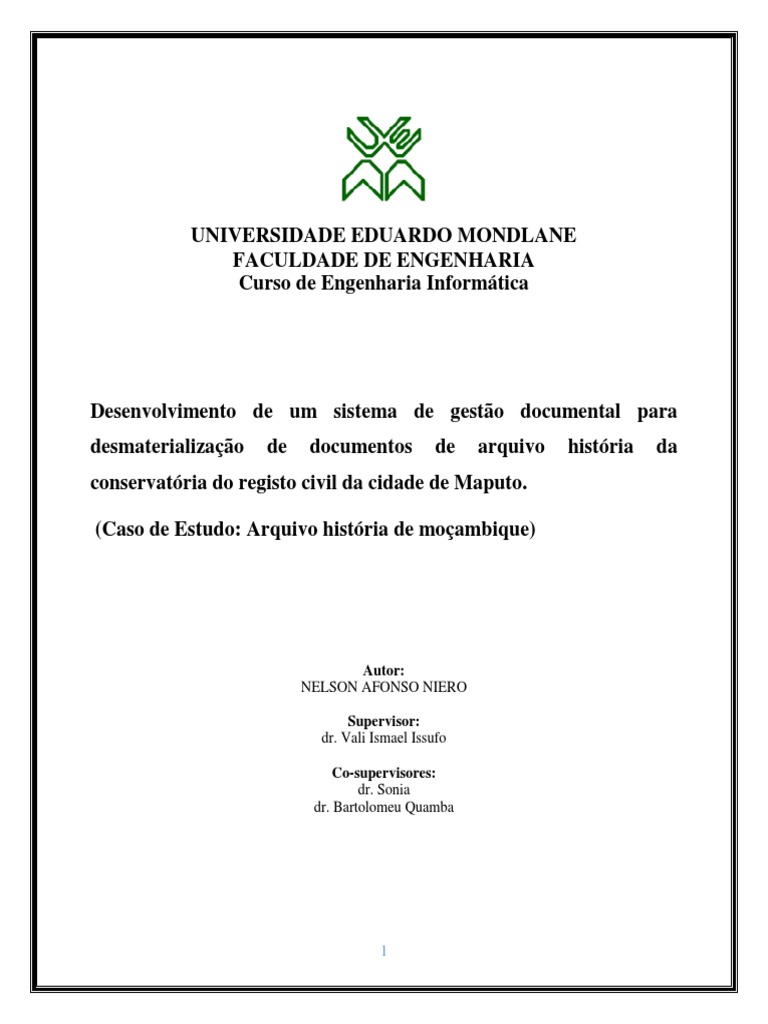 2022 - Niero, Nelson Afonso | PDF | Tecnologia da Informação e ...