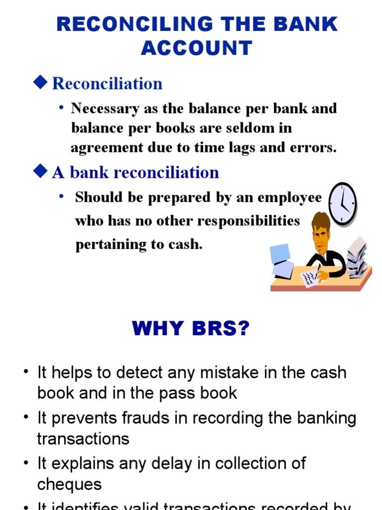 Bank Reconciliation Process Explained | PDF | Banks | Cheque