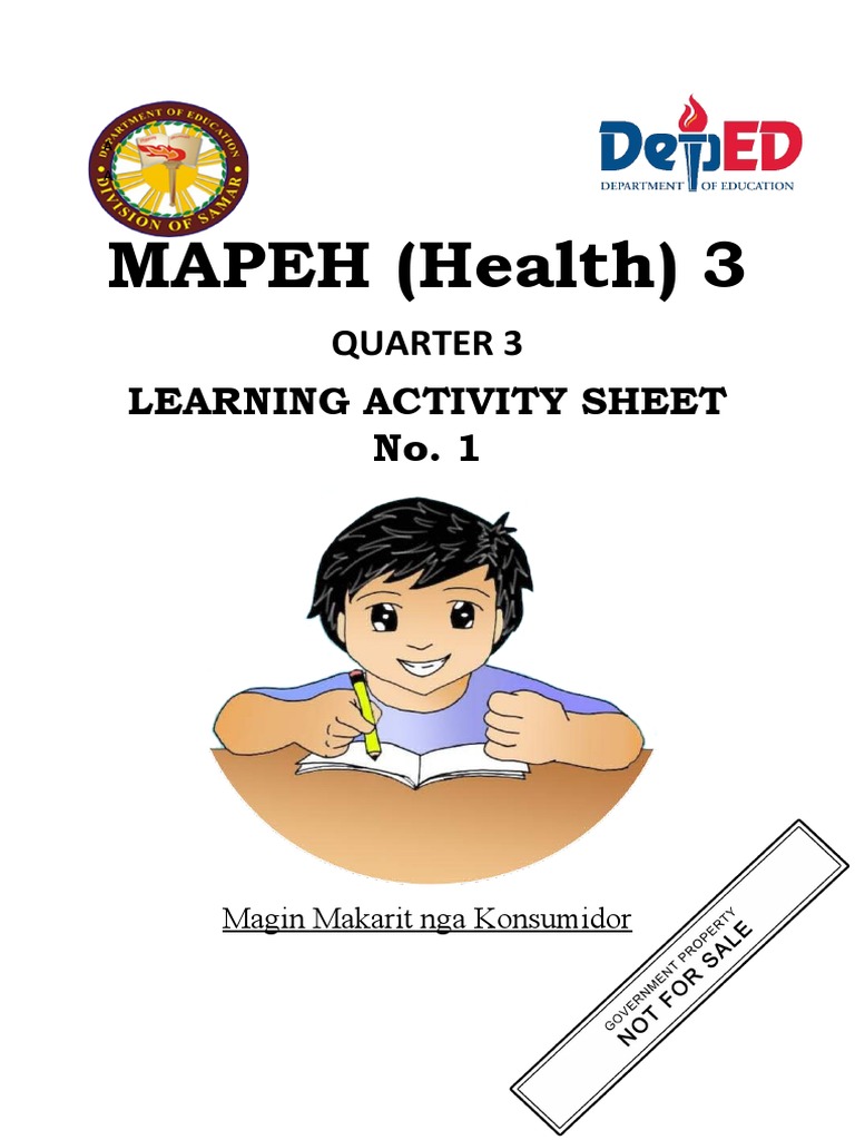 Las q3 Health 3 Week 1 | PDF
