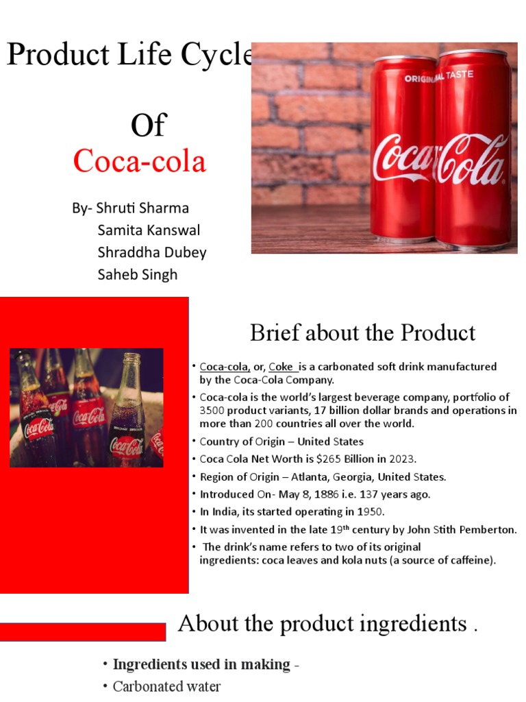 Coca-Cola's Product Life Cycle in 38 Characters | PDF | Coca Cola | Cola