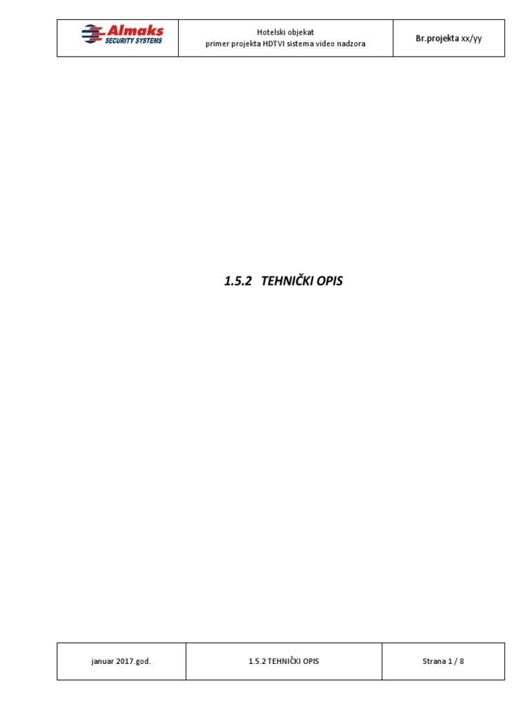 1.5.2 Tehnicki Opis Hdtvi | PDF