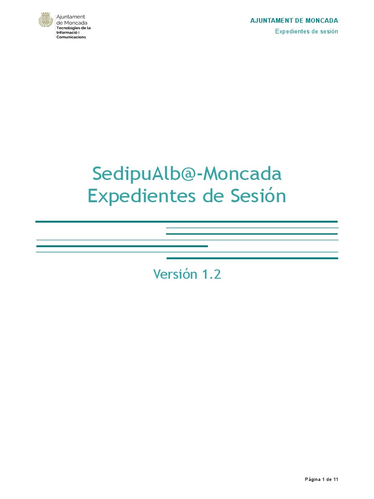SedipuAlb@ Moncada Expedients Sessio - v2 | PDF