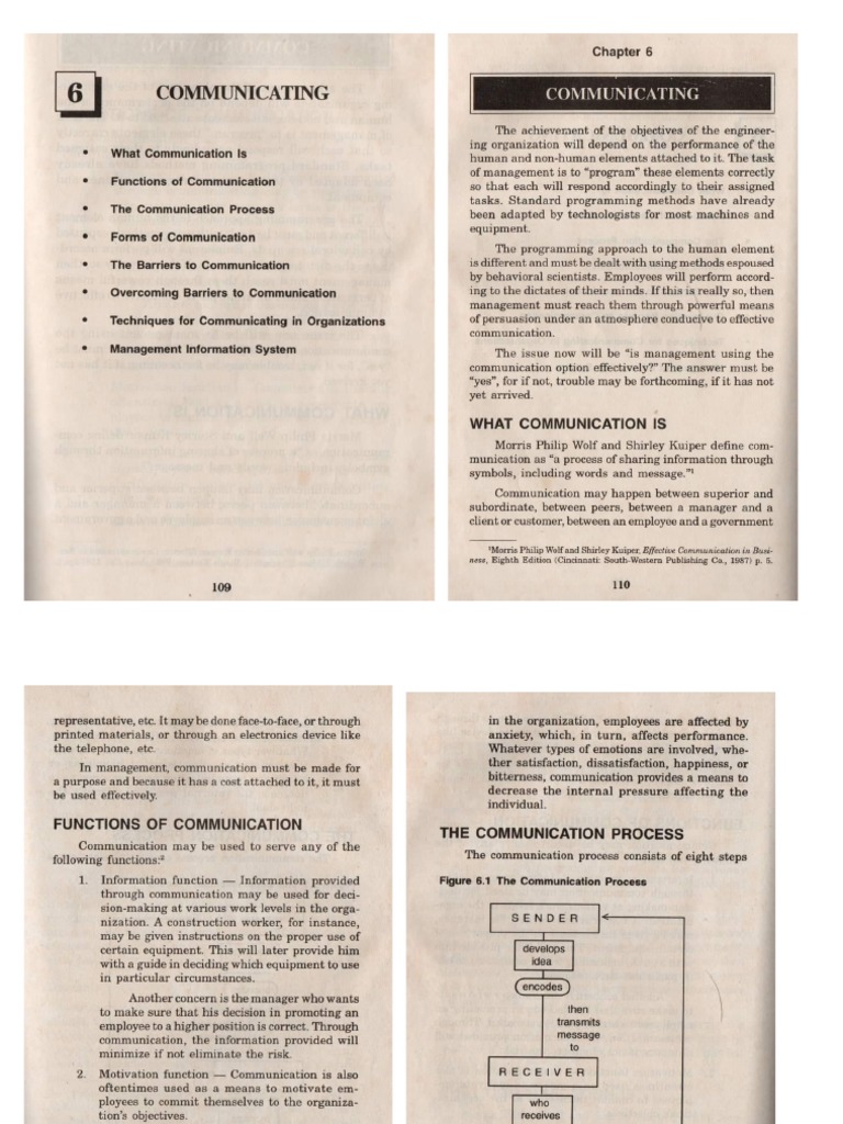 LESSON 5 Communicating | PDF