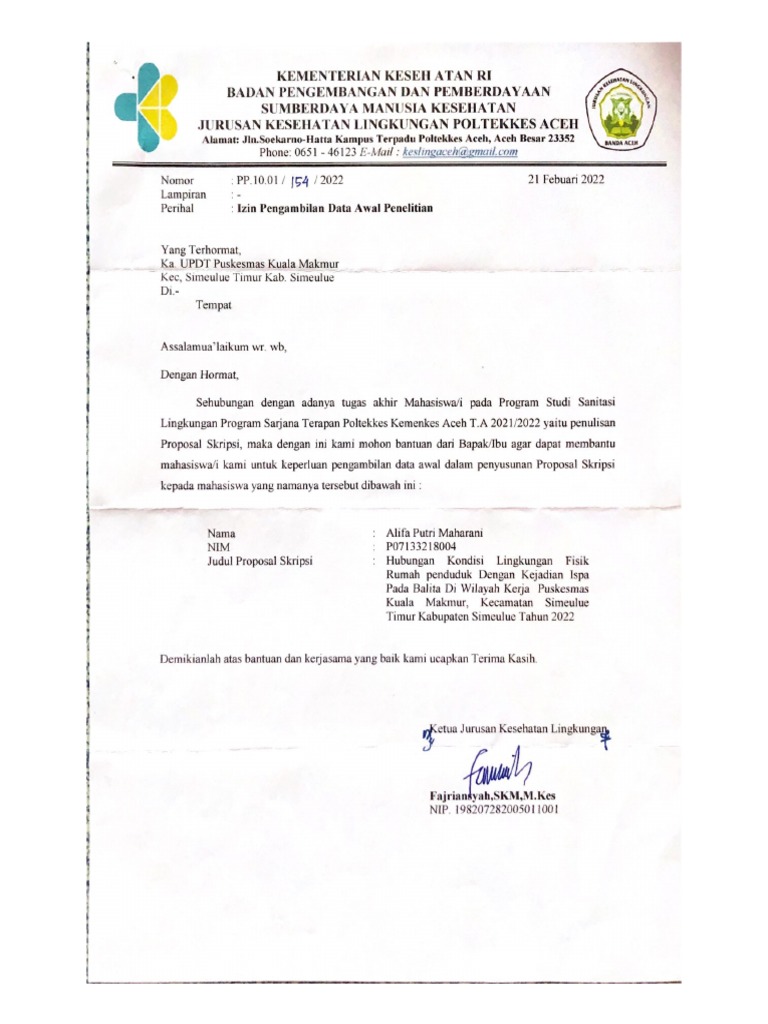 Lampiran Skripsi | PDF