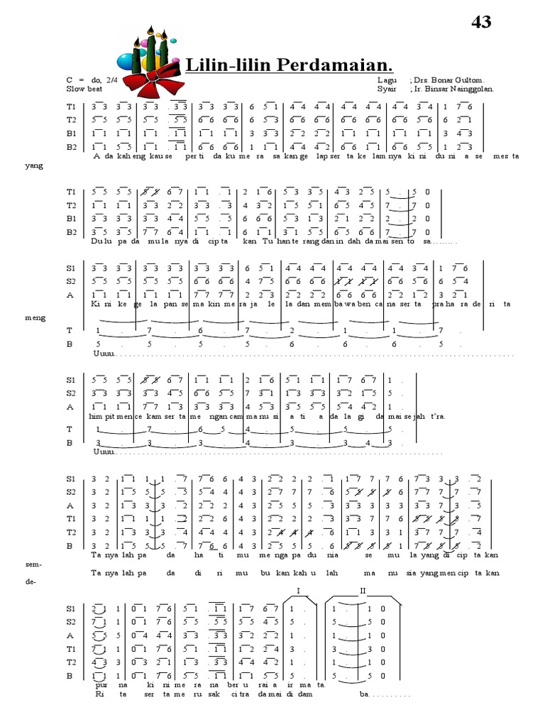 Lilin Lilin Perdamaian | PDF