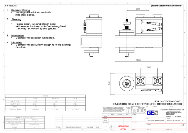 3 Speed Mining Gearbox Overview | PDF | Gear | Motor Vehicle