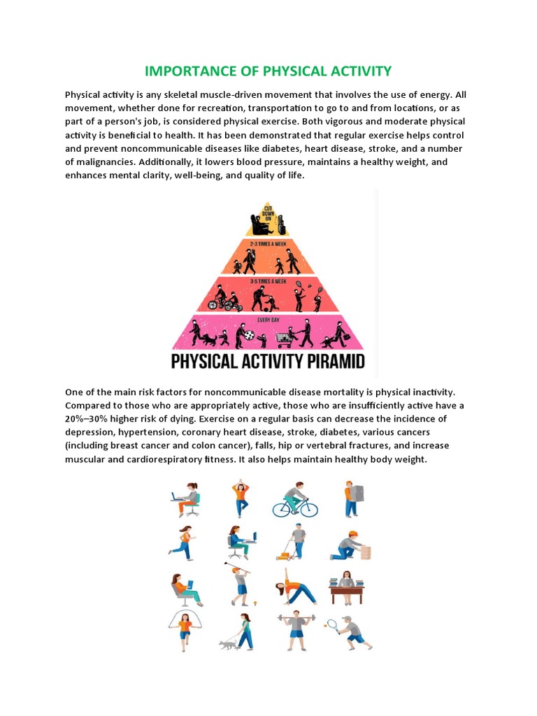 Boosting Global Physical Activity | PDF