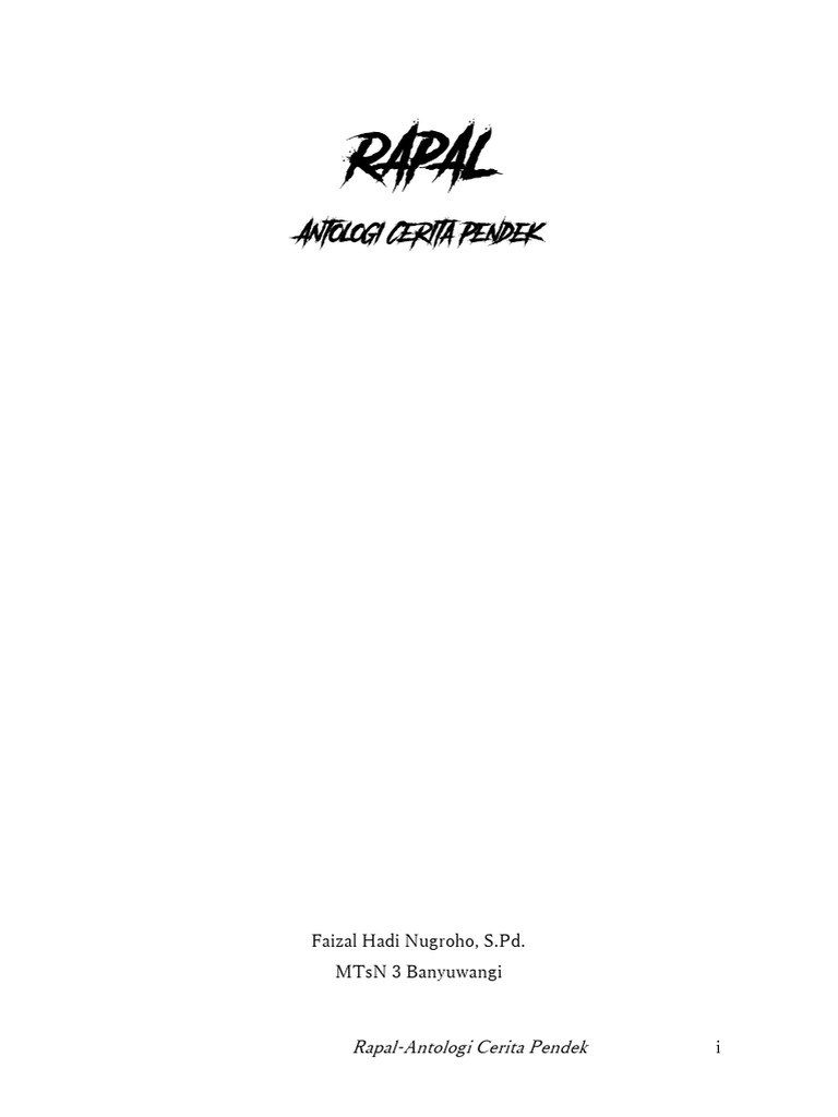 Rapal Faizal Hadi Nugroho Pdf