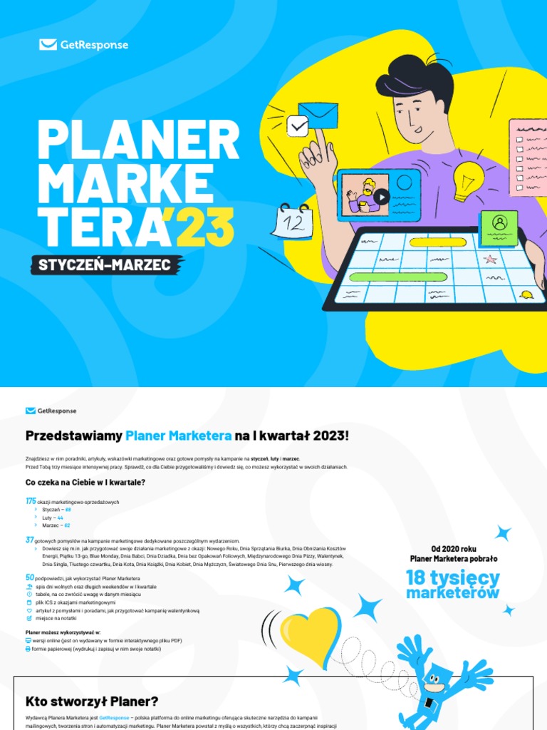 Aktualny Planer Marketera | PDF