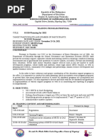 BSP Accomplishment Report Sample | PDF | Scouting | Outdoor Recreation ...