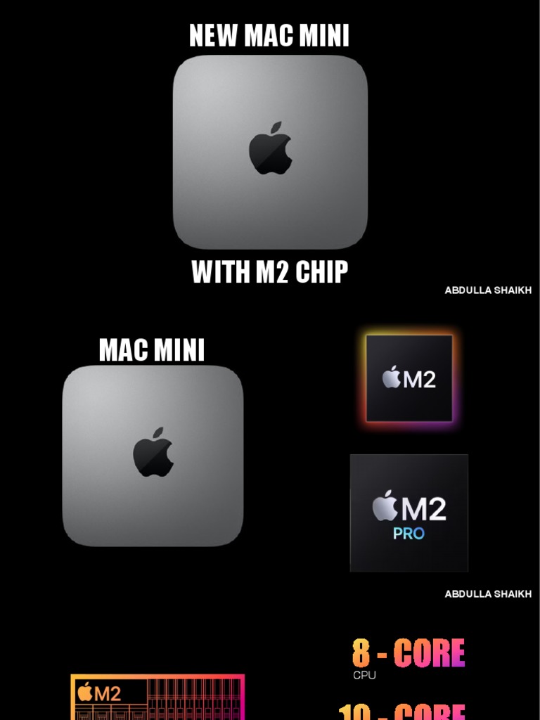 Mac Mini M2 Specs and Features | PDF