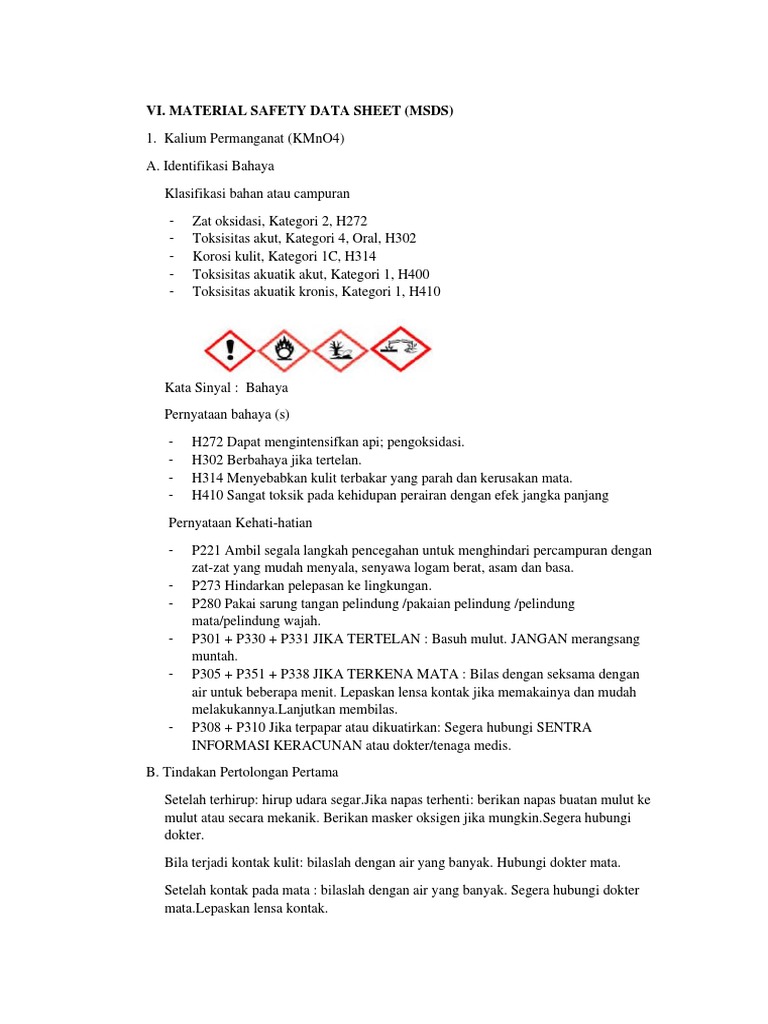 MSDS 4 | PDF
