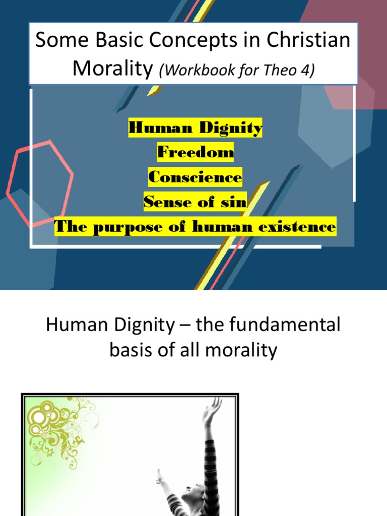 Thed03 Some Basic Concepts In Christian Morality Download Free Pdf Conscience God