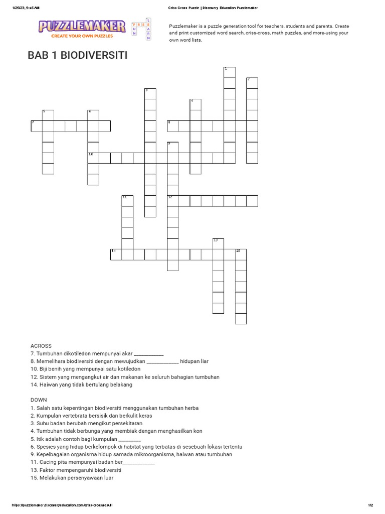 Sc T2 Bab 1 Biodiversiti Soalan Pdf