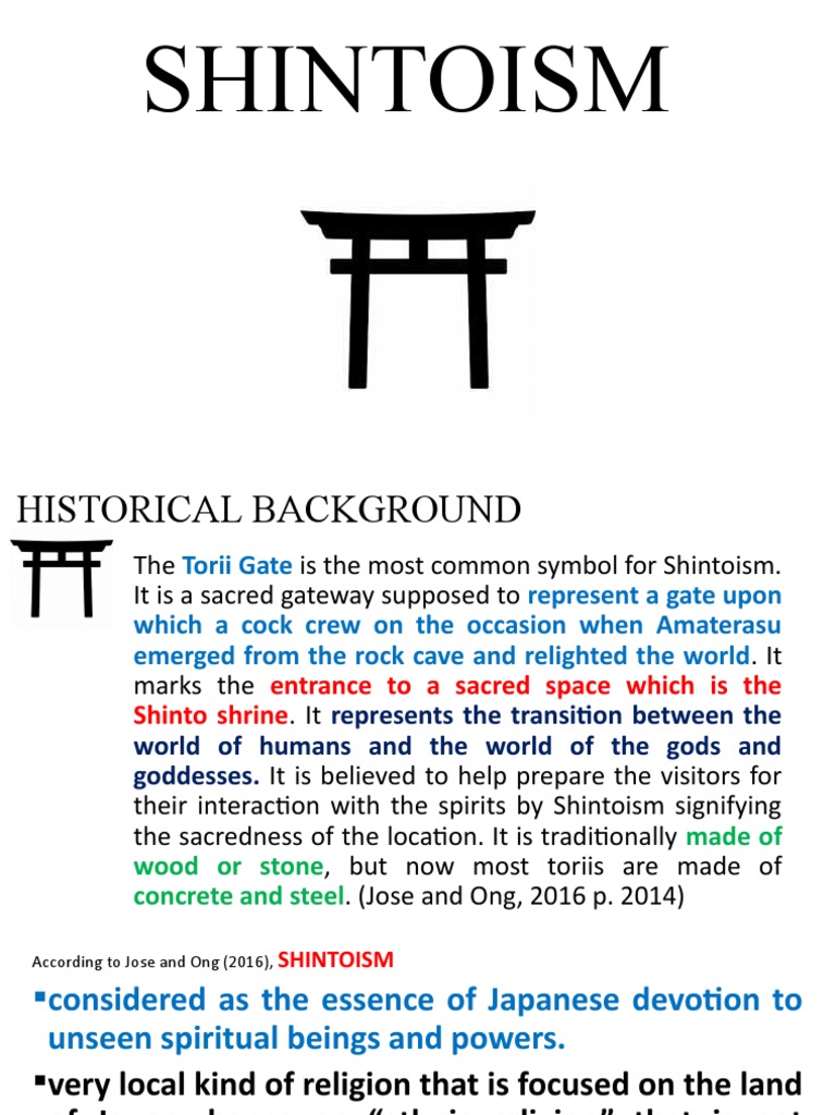 SHINTOISM | PDF | Shinto | Anthropology Of Religion