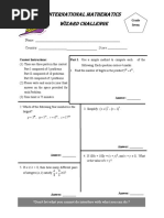 SASMO Sample Paper and Syllabus 1 | PDF | Mathematics | Statistics