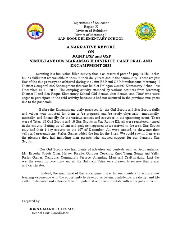 Narrative GSP | PDF | Social Movements | Hobbies