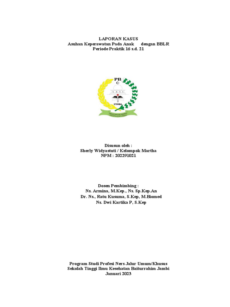 Format LK Anak | PDF