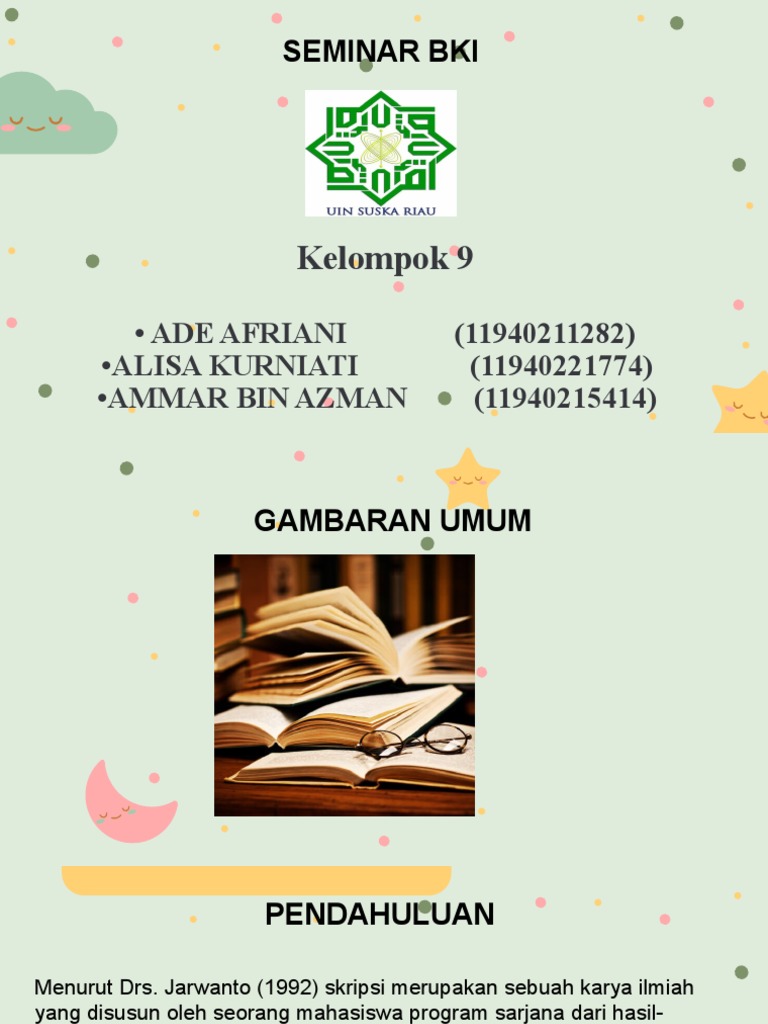 Seminar Bki Kel 9 | PDF