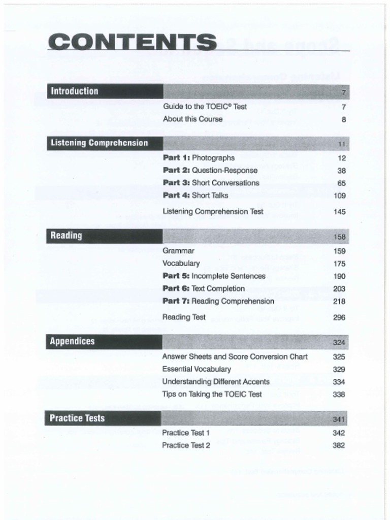 Pass The Toeic Test New 2019 (Introductory Course) | PDF