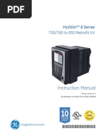 Multilin 8 Series Retrofit Kit: Instruction Manual | PDF | Transformer ...