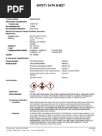 Hempathane HS 55610 Curing Agent Safety Data Sheet | PDF | Toxicity ...