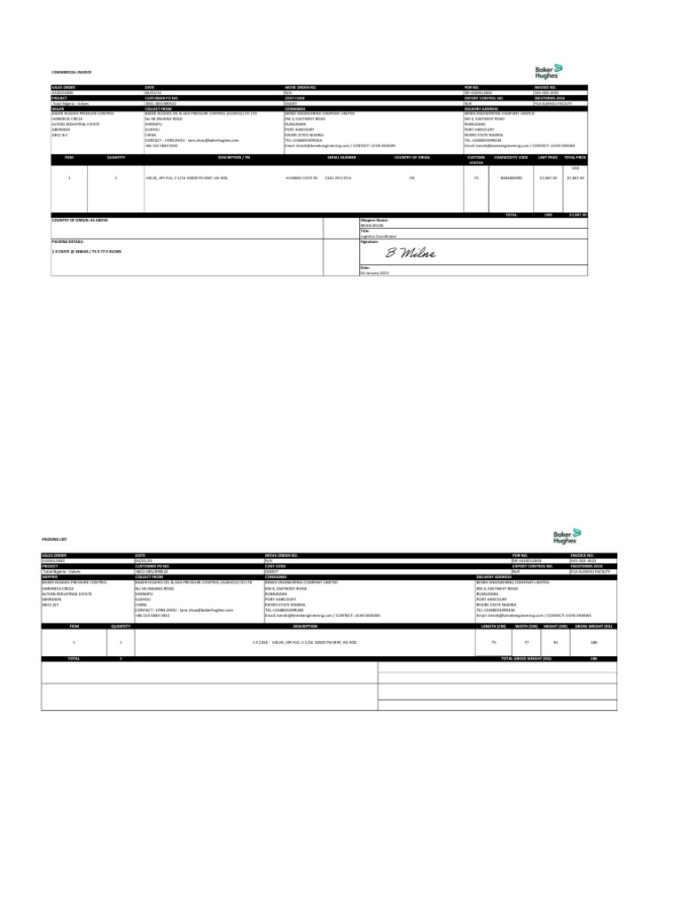 CIPL - TOTAL PO No. 4560174238 | PDF | Economies | Business