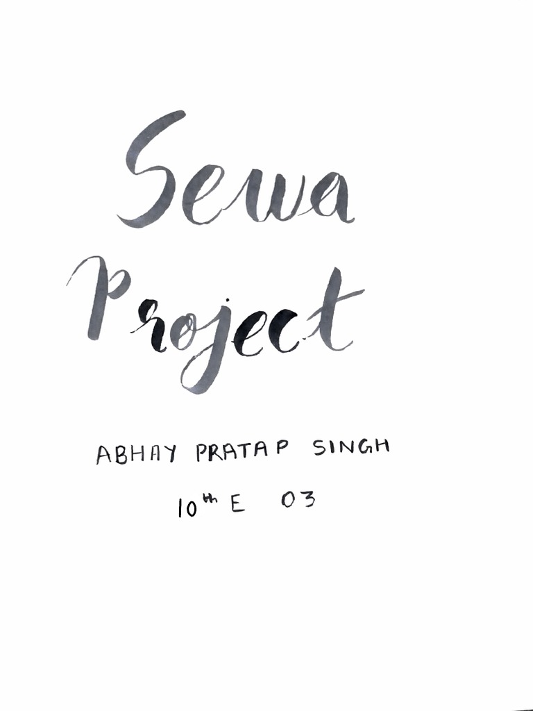 Sewa2021 Final | PDF