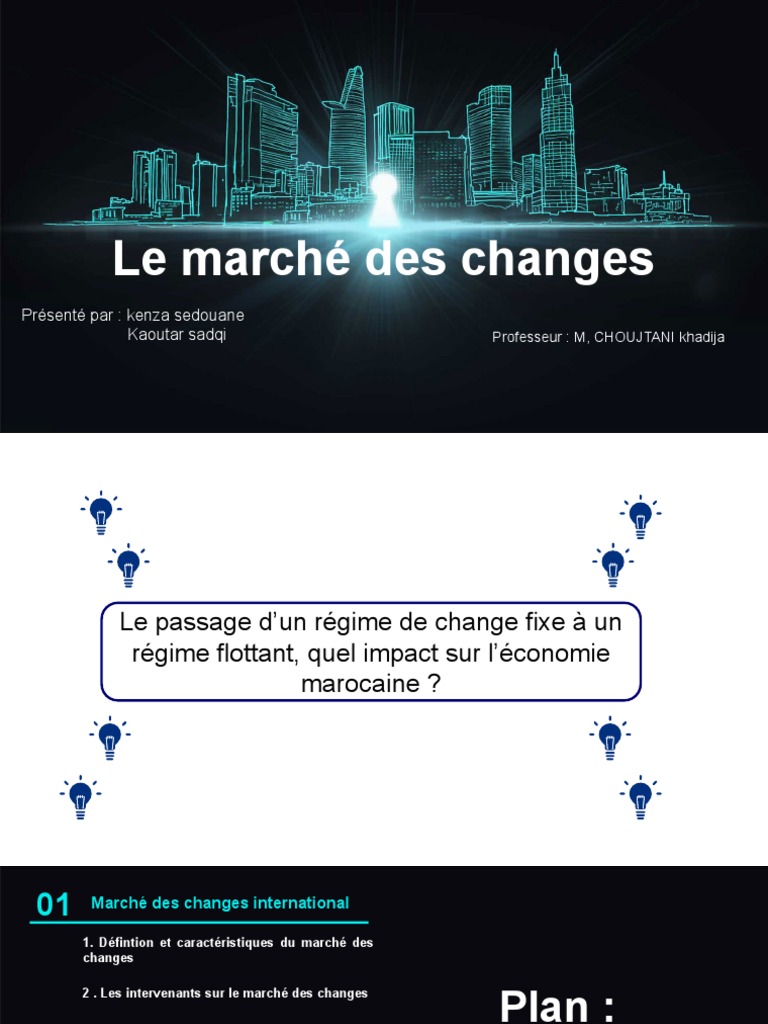 Marché Des Changes II | PDF | Forex | Taux de change