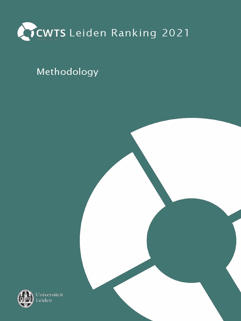 Leiden Ranking 2021 Methodology | PDF | Open Access | Academic Journal