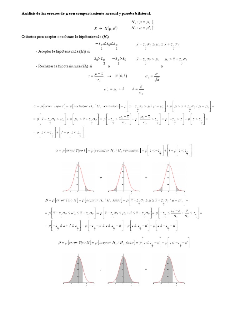 Errores Tipo I y II | PDF | Inferencia | Análisis de los datos