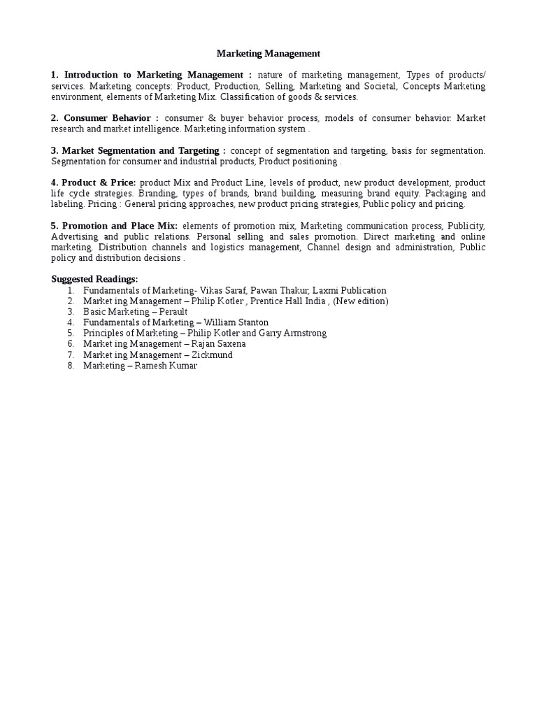 Fundamentals of Marketing-Vikas Saraf, Pawan Thakur, Laxmi Publication | PDF