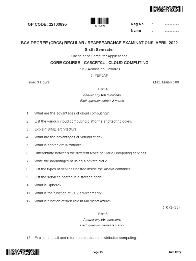 Cloud Computing Pdf Cloud Computing Computer Networking