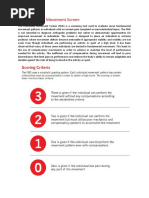 FMS Scoring Sheet | PDF