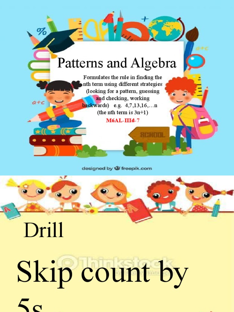 MATH 6 PPT Q3 - Patterns and Algebra 1 | PDF