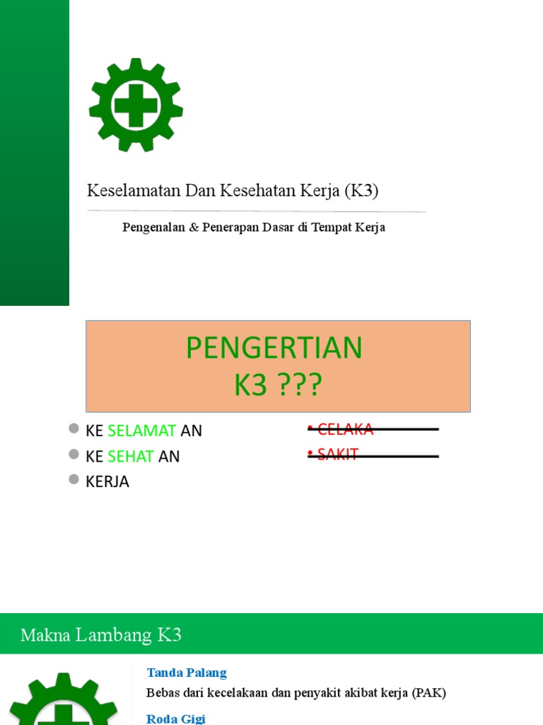 Dasar Dasar K3 Pdf