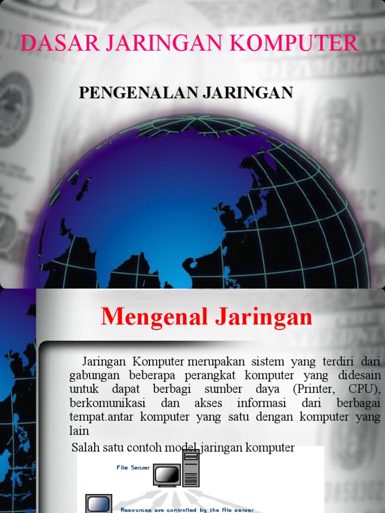 Materi Pengenalan Dasar Jaringan Komputer | PDF