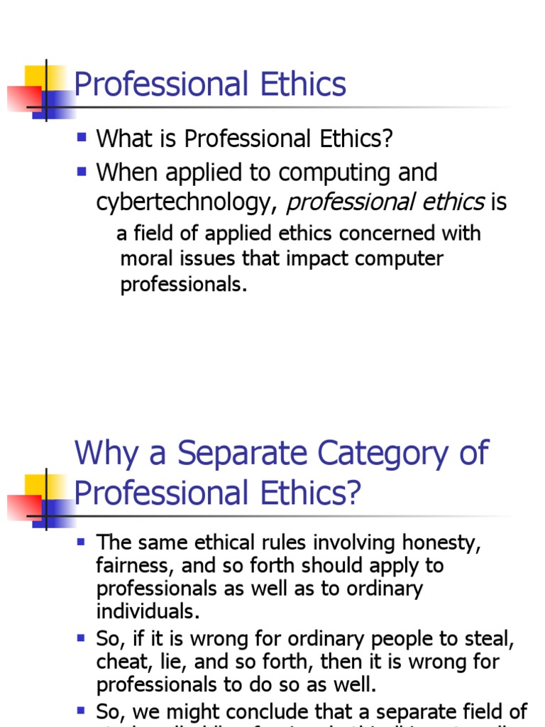 Professional Ethics | Download Free PDF | Loyalty | Whistleblower